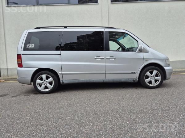 Pelēks Mercedes-Benz Vito 2002 Rīga, ar dzinēja tilpumu 2.20 L un nobraukumu 317 tūkst. km par 5550 €, foto 5 vietnē AUTOMOTO.COM.LV