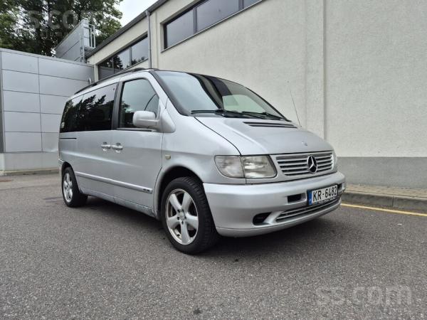 Pelēks Mercedes-Benz Vito 2002 Rīga, ar dzinēja tilpumu 2.20 L un nobraukumu 317 tūkst. km par 5550 €, foto 6 vietnē AUTOMOTO.COM.LV