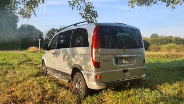 Pelēks Mercedes-Benz Vito 2004 Ventspils, ar dzinēja tilpumu 2.10 L un nobraukumu 408 tūkst. km par 2800 €, foto 3 vietnē AUTOMOTO.COM.LV
