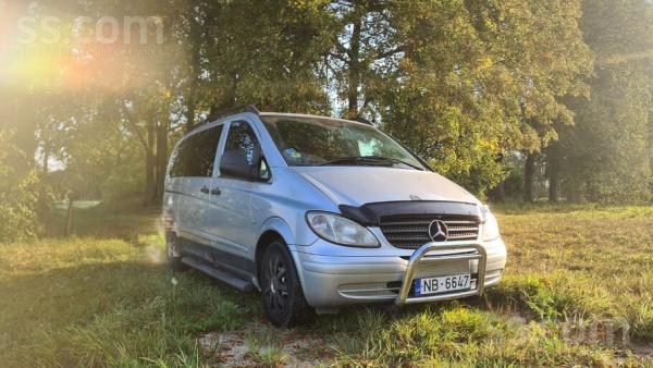 Pelēks Mercedes-Benz Vito 2004 Ventspils, ar dzinēja tilpumu 2.10 L un nobraukumu 408 tūkst. km par 2800 €, foto 4 vietnē AUTOMOTO.COM.LV