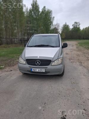 Серый Мерседес Вито 2005 в Рига, объемом двигателя 2.20 л и пробегом 255 тыс. км за 2400 €, фото  на AUTOMOTO.COM.LV