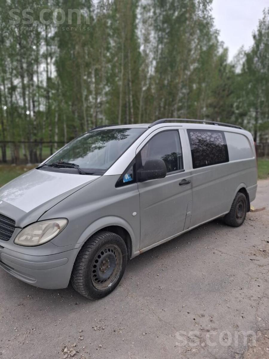 Серый Мерседес Вито 2005 в Рига, объемом двигателя 2.20 л и пробегом 255 тыс. км за 2400 €, фото 4 на AUTOMOTO.COM.LV