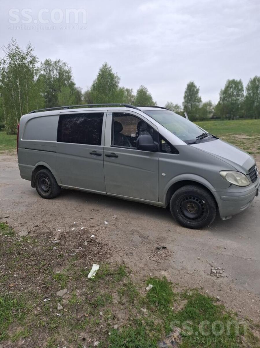 Серый Мерседес Вито 2005 в Рига, объемом двигателя 2.20 л и пробегом 255 тыс. км за 2400 €, фото 5 на AUTOMOTO.COM.LV