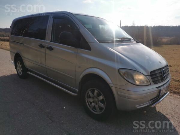Pelēks Mercedes-Benz Vito 2006 Daugavpils, ar dzinēja tilpumu 2.20 L un nobraukumu 393 tūkst. km par 1250 €, foto 3 vietnē AUTOMOTO.COM.LV