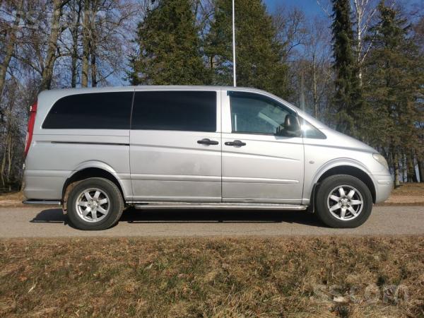 Pelēks Mercedes-Benz Vito 2006 Daugavpils, ar dzinēja tilpumu 2.20 L un nobraukumu 393 tūkst. km par 1250 €, foto 4 vietnē AUTOMOTO.COM.LV
