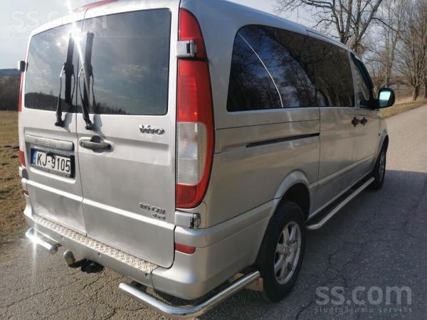 Pelēks Mercedes-Benz Vito 2006 Daugavpils, ar dzinēja tilpumu 2.20 L un nobraukumu 393 tūkst. km par 1250 €, foto 6 vietnē AUTOMOTO.COM.LV