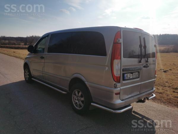 Pelēks Mercedes-Benz Vito 2006 Daugavpils, ar dzinēja tilpumu 2.20 L un nobraukumu 393 tūkst. km par 1250 €, foto 9 vietnē AUTOMOTO.COM.LV