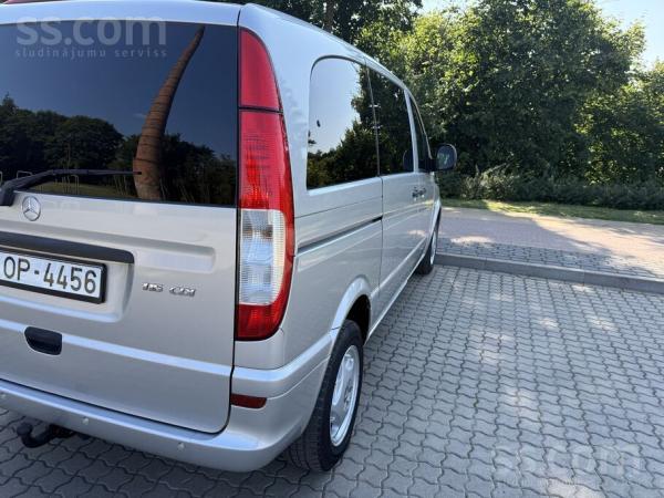Pelēks Mercedes-Benz Vito 2006 Saldus, ar dzinēja tilpumu 2.20 L un nobraukumu 297 tūkst. km par 6220 €, foto 7 vietnē AUTOMOTO.COM.LV