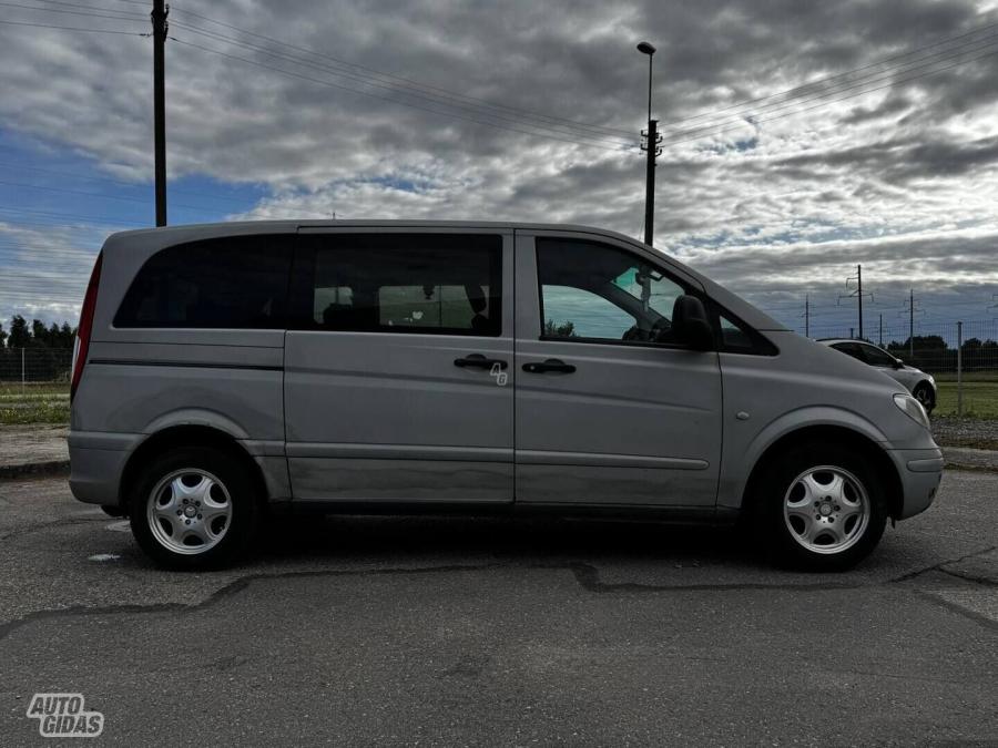 Grey Mercedes-Benz Vito 2006 in Vilnius, with an engine capacity of 2.20 L and mileage of 411 thousand km for 2000 €, photo 8 on AUTOMOTO.COM.LV