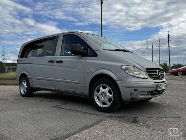 Grey Mercedes-Benz Vito 2006 in Vilnius, with an engine capacity of 2.20 L and mileage of 411 thousand km for 2000 €, photo 9 on AUTOMOTO.COM.LV
