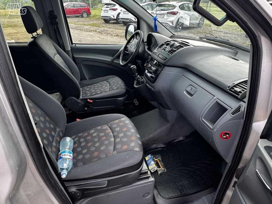 Grey Mercedes-Benz Vito 2006 in Vilnius, with an engine capacity of 2.20 L and mileage of 411 thousand km for 2000 €, photo 13 on AUTOMOTO.COM.LV