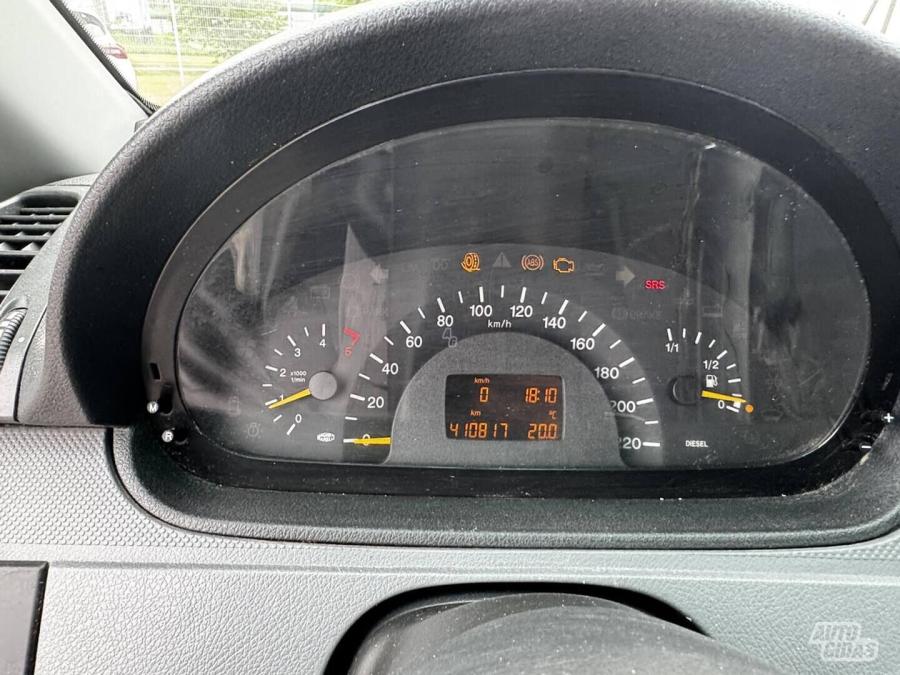 Grey Mercedes-Benz Vito 2006 in Vilnius, with an engine capacity of 2.20 L and mileage of 411 thousand km for 2000 €, photo 18 on AUTOMOTO.COM.LV
