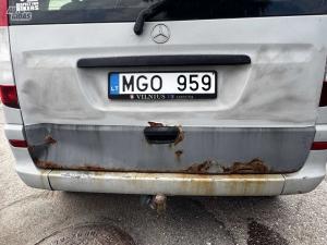 Grey Mercedes-Benz Vito 2006 in Vilnius, with an engine capacity of 2.20 L and mileage of 411 thousand km for 2000 €, photo 19 on AUTOMOTO.COM.LV