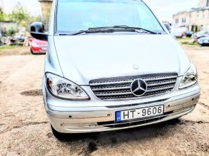 Pelēks Mercedes-Benz Vito 2006 Rīga, ar dzinēja tilpumu 2.20 L un nobraukumu 451 tūkst. km par 2300 €, foto  vietnē AUTOMOTO.COM.LV