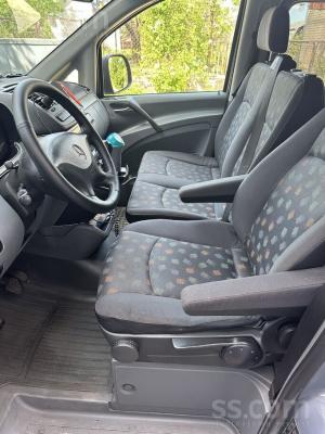 Pelēks Mercedes-Benz Vito 2007 Ogre, ar dzinēja tilpumu 2.20 L un nobraukumu 430 tūkst. km par 12500 €, foto 2 vietnē AUTOMOTO.COM.LV