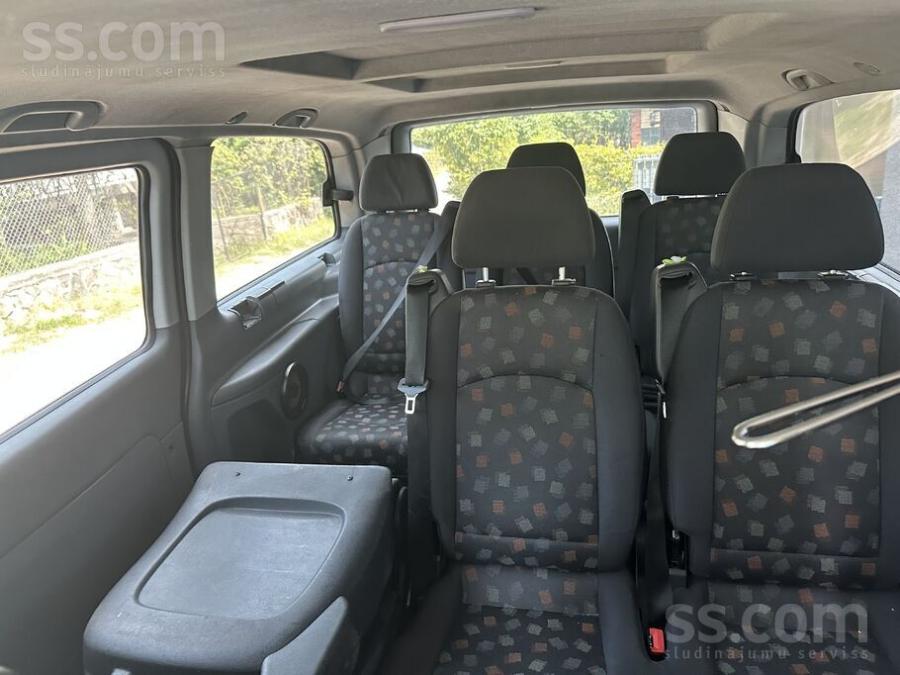 Pelēks Mercedes-Benz Vito 2007 Ogre, ar dzinēja tilpumu 2.20 L un nobraukumu 430 tūkst. km par 12500 €, foto 7 vietnē AUTOMOTO.COM.LV