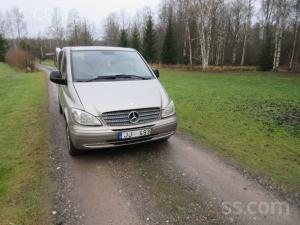 Pelēks Mercedes-Benz Vito 2008 Ogre, ar dzinēja tilpumu 3.00 L un nobraukumu 435 tūkst. km par 3500 €, foto 2 vietnē AUTOMOTO.COM.LV