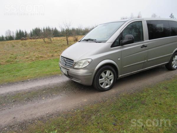 Pelēks Mercedes-Benz Vito 2008 Ogre, ar dzinēja tilpumu 3.00 L un nobraukumu 435 tūkst. km par 3500 €, foto 3 vietnē AUTOMOTO.COM.LV