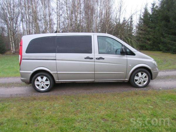 Pelēks Mercedes-Benz Vito 2008 Ogre, ar dzinēja tilpumu 3.00 L un nobraukumu 435 tūkst. km par 3500 €, foto 4 vietnē AUTOMOTO.COM.LV