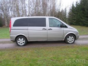 Pelēks Mercedes-Benz Vito 2008 Ogre, ar dzinēja tilpumu 3.00 L un nobraukumu 435 tūkst. km par 3500 €, foto 4 vietnē AUTOMOTO.COM.LV