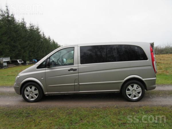 Pelēks Mercedes-Benz Vito 2008 Ogre, ar dzinēja tilpumu 3.00 L un nobraukumu 435 tūkst. km par 3500 €, foto 5 vietnē AUTOMOTO.COM.LV