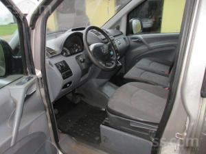 Pelēks Mercedes-Benz Vito 2008 Ogre, ar dzinēja tilpumu 3.00 L un nobraukumu 435 tūkst. km par 3500 €, foto 10 vietnē AUTOMOTO.COM.LV