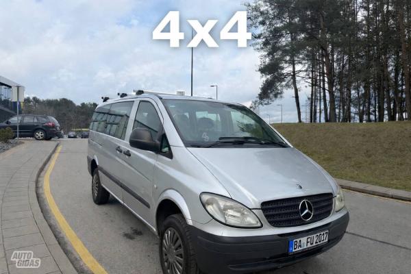 Pelēks Mercedes-Benz Vito 2008 Viļņa, ar dzinēja tilpumu 2.20 L un nobraukumu 220 tūkst. km par 5000 €, foto 1 vietnē AUTOMOTO.COM.LV
