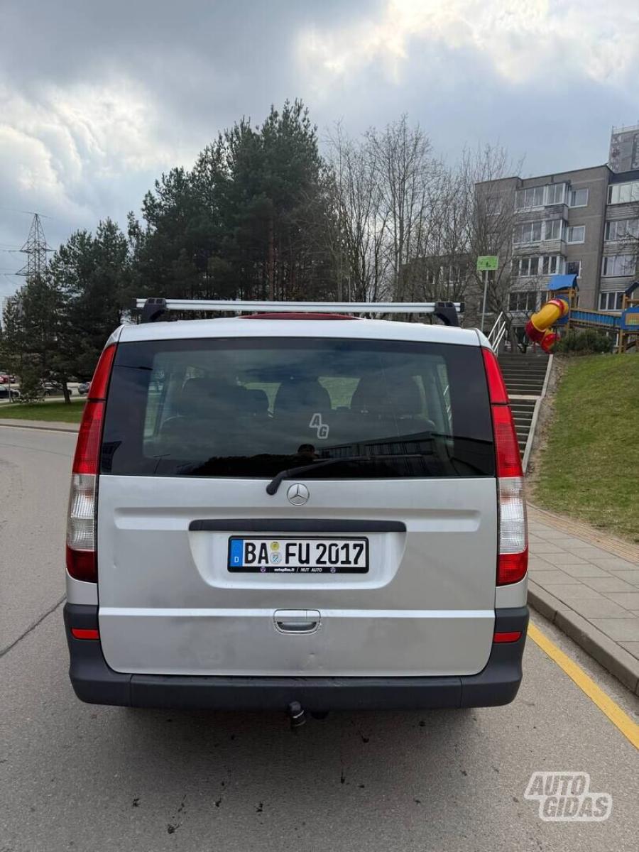 Grey Mercedes-Benz Vito 2008 in Vilnius, with an engine capacity of 2.20 L and mileage of 220 thousand km for 5000 €, photo 4 on AUTOMOTO.COM.LV