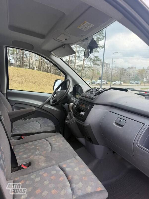 Pelēks Mercedes-Benz Vito 2008 Viļņa, ar dzinēja tilpumu 2.20 L un nobraukumu 220 tūkst. km par 5000 €, foto 6 vietnē AUTOMOTO.COM.LV