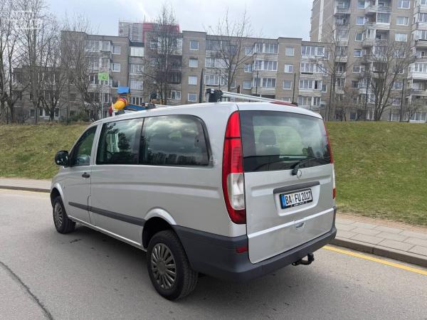 Pelēks Mercedes-Benz Vito 2008 Viļņa, ar dzinēja tilpumu 2.20 L un nobraukumu 220 tūkst. km par 5000 €, foto 7 vietnē AUTOMOTO.COM.LV