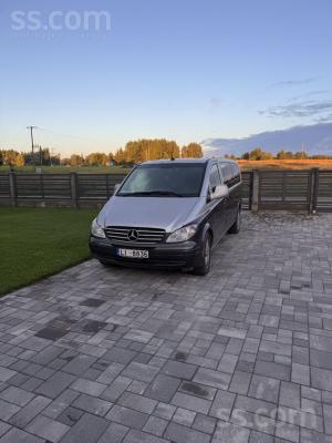Pelēks Mercedes-Benz Vito 2008 Ogre, ar dzinēja tilpumu 2.20 L un nobraukumu 357 tūkst. km par 4300 €, foto  vietnē AUTOMOTO.COM.LV