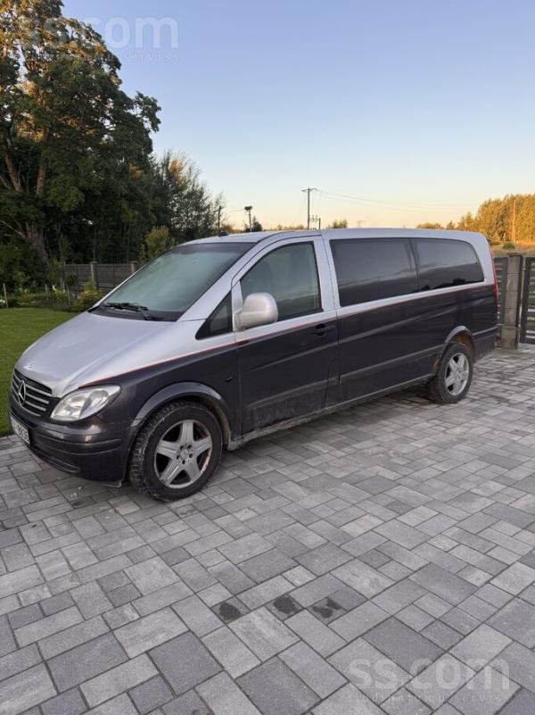 Grey Mercedes-Benz Vito 2008 in Ogre, with an engine capacity of 2.20 L and mileage of 357 thousand km for 4300 €, photo 2 on AUTOMOTO.COM.LV