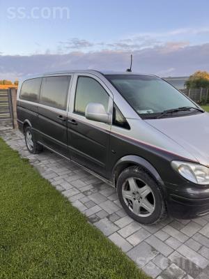 Pelēks Mercedes-Benz Vito 2008 Ogre, ar dzinēja tilpumu 2.20 L un nobraukumu 357 tūkst. km par 4300 €, foto 4 vietnē AUTOMOTO.COM.LV
