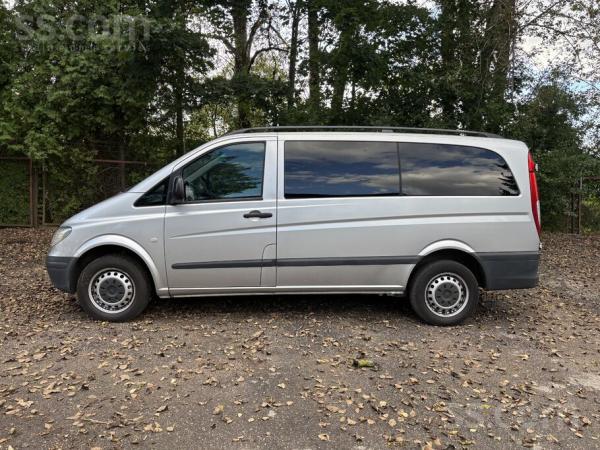 Mercedes-Benz Vito 2008 in Ogre on AUTOMOTO.COM.LV Grey Mercedes-Benz Vito 2008 in Ogre, with an engine capacity of 2.20 L and mileage of 306 thousand km for 6200 €, photo 3 on AUTOMOTO.COM.LV