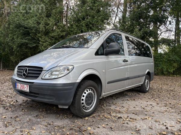 Mercedes-Benz Vito 2008 in Ogre on AUTOMOTO.COM.LV Grey Mercedes-Benz Vito 2008 in Ogre, with an engine capacity of 2.20 L and mileage of 306 thousand km for 6200 €, photo 5 on AUTOMOTO.COM.LV