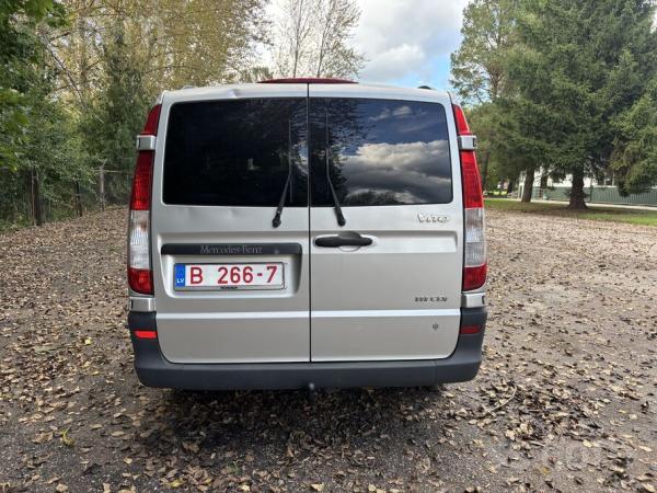 Mercedes-Benz Vito 2008 in Ogre on AUTOMOTO.COM.LV Grey Mercedes-Benz Vito 2008 in Ogre, with an engine capacity of 2.20 L and mileage of 306 thousand km for 6200 €, photo 9 on AUTOMOTO.COM.LV