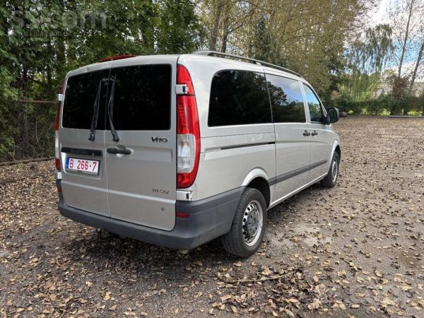 Mercedes-Benz Vito 2008 in Ogre on AUTOMOTO.COM.LV Grey Mercedes-Benz Vito 2008 in Ogre, with an engine capacity of 2.20 L and mileage of 306 thousand km for 6200 €, photo 8 on AUTOMOTO.COM.LV