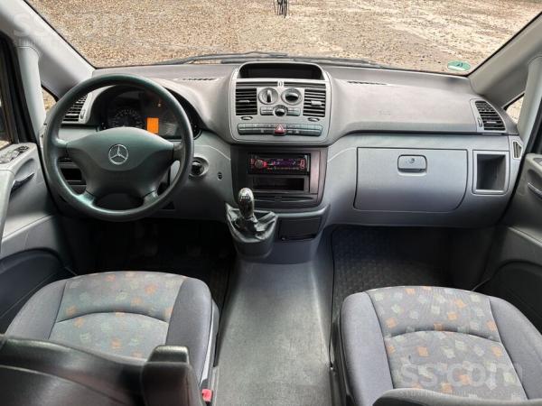 Mercedes-Benz Vito 2008 in Ogre on AUTOMOTO.COM.LV Grey Mercedes-Benz Vito 2008 in Ogre, with an engine capacity of 2.20 L and mileage of 306 thousand km for 6200 €, photo 11 on AUTOMOTO.COM.LV