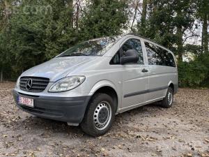 Grey Mercedes-Benz Vito 2008 in Ogre, with an engine capacity of 2.20 L and mileage of 306 thousand km for 6200 €, photo 5 on AUTOMOTO.COM.LV