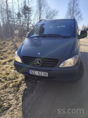 Grey Mercedes-Benz Vito 2008 in Valmiera, with an engine capacity of 2.20 L and mileage of 235 thousand km for 4800 €, photo  on AUTOMOTO.COM.LV