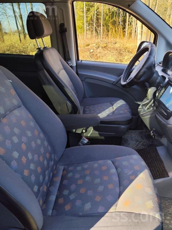 Pelēks Mercedes-Benz Vito 2008 Valmiera, ar dzinēja tilpumu 2.20 L un nobraukumu 235 tūkst. km par 4800 €, foto 5 vietnē AUTOMOTO.COM.LV