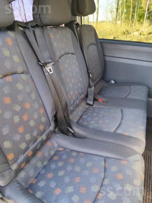 Grey Mercedes-Benz Vito 2008 in Valmiera, with an engine capacity of 2.20 L and mileage of 235 thousand km for 4800 €, photo 6 on AUTOMOTO.COM.LV