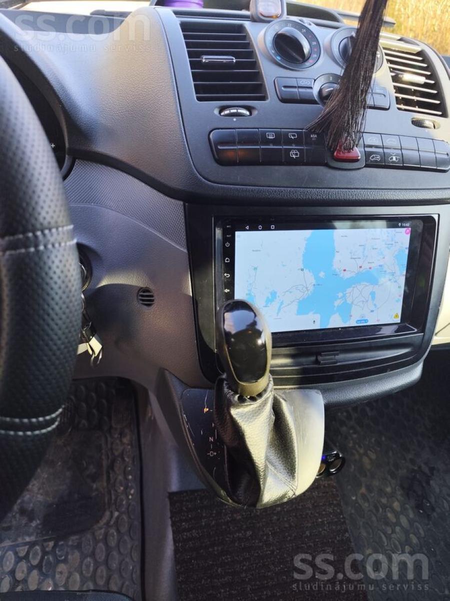 Grey Mercedes-Benz Vito 2008 in Valmiera, with an engine capacity of 2.20 L and mileage of 235 thousand km for 4800 €, photo 12 on AUTOMOTO.COM.LV