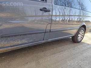 Grey Mercedes-Benz Vito 2008 in Valmiera, with an engine capacity of 2.20 L and mileage of 235 thousand km for 4800 €, photo 13 on AUTOMOTO.COM.LV