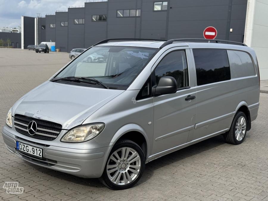 Pelēks Mercedes-Benz Vito 2008 Kauņa, ar dzinēja tilpumu 2.20 L un nobraukumu 0 tūkst. km par 2200 €, foto 1 vietnē AUTOMOTO.COM.LV