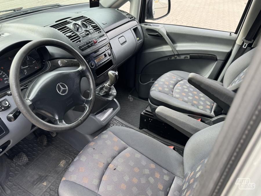 Pelēks Mercedes-Benz Vito 2008 Kauņa, ar dzinēja tilpumu 2.20 L un nobraukumu 0 tūkst. km par 2200 €, foto 18 vietnē AUTOMOTO.COM.LV