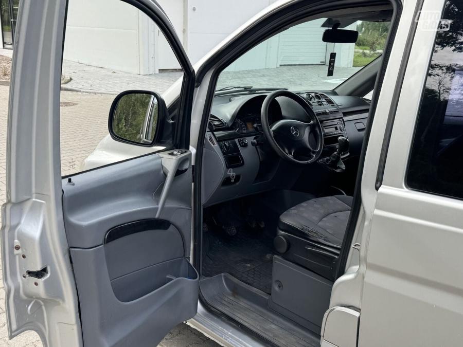 Pelēks Mercedes-Benz Vito 2008 Kauņa, ar dzinēja tilpumu 2.20 L un nobraukumu 0 tūkst. km par 2200 €, foto 19 vietnē AUTOMOTO.COM.LV