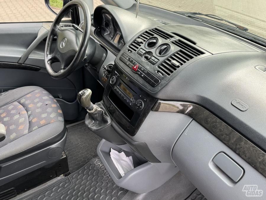 Pelēks Mercedes-Benz Vito 2008 Kauņa, ar dzinēja tilpumu 2.20 L un nobraukumu 0 tūkst. km par 2200 €, foto 21 vietnē AUTOMOTO.COM.LV