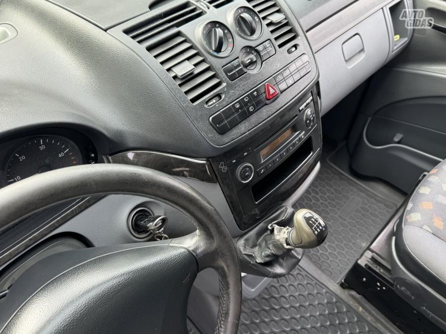 Pelēks Mercedes-Benz Vito 2008 Kauņa, ar dzinēja tilpumu 2.20 L un nobraukumu 0 tūkst. km par 2200 €, foto 22 vietnē AUTOMOTO.COM.LV