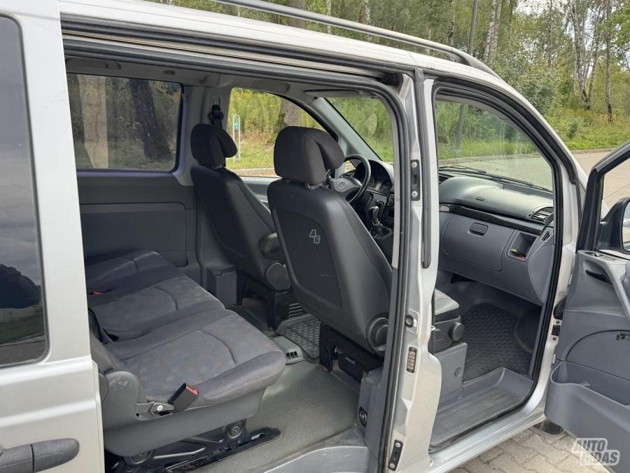 Pelēks Mercedes-Benz Vito 2008 Kauņa, ar dzinēja tilpumu 2.20 L un nobraukumu 0 tūkst. km par 2200 €, foto 24 vietnē AUTOMOTO.COM.LV